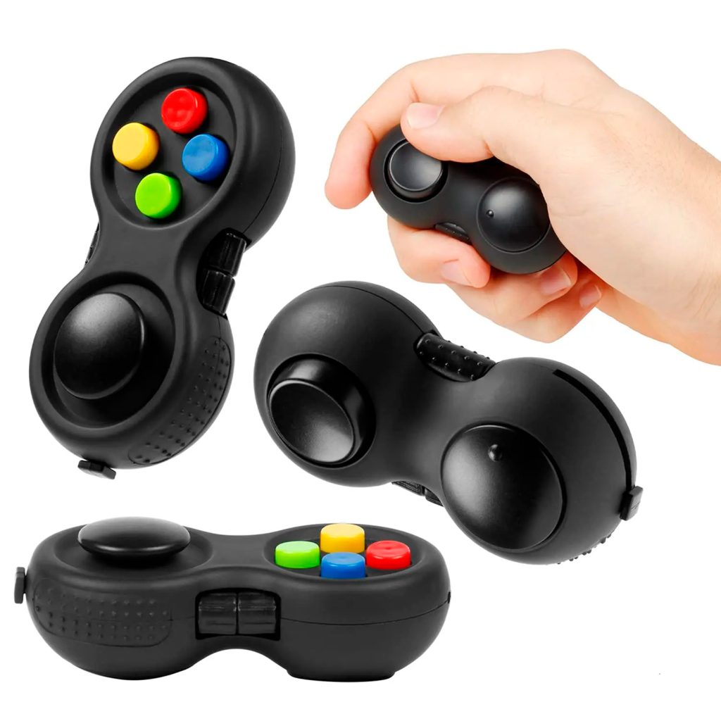 Control fidget con botones juguete antiestrés | Para nosotros